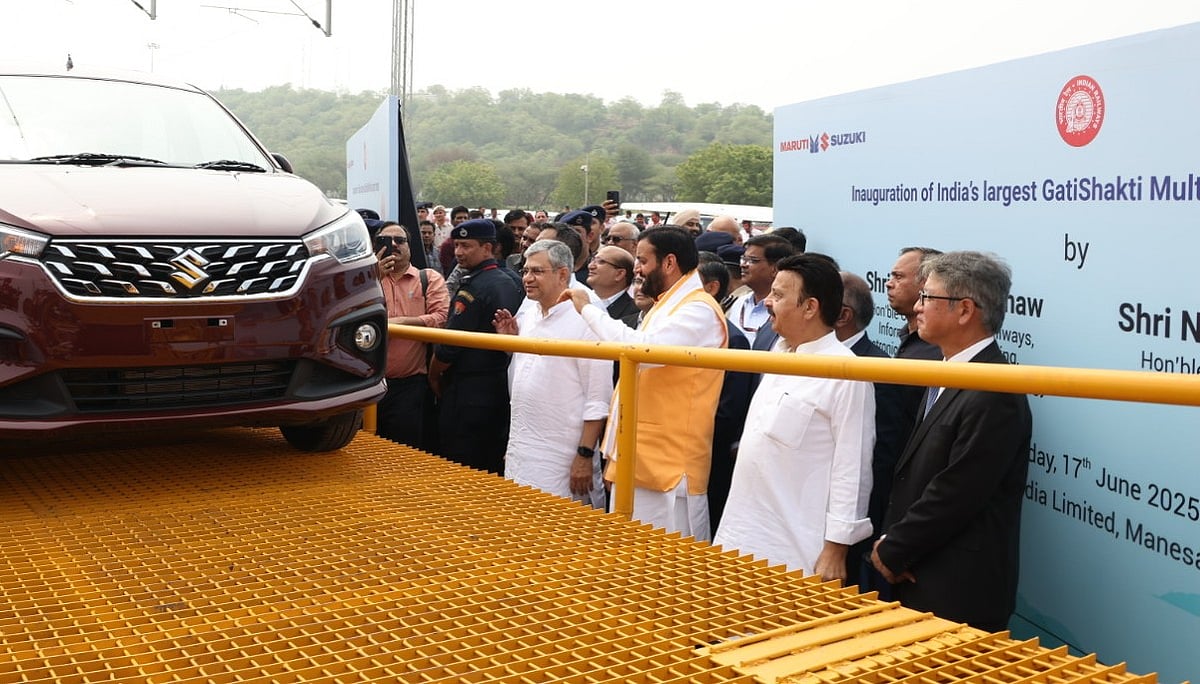 Maruti Suzuki connects Manesar plant with railway line
