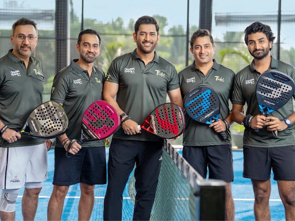 MS Dhoni’s 7Padel merges with PadelPark India to consolidate India’s ...