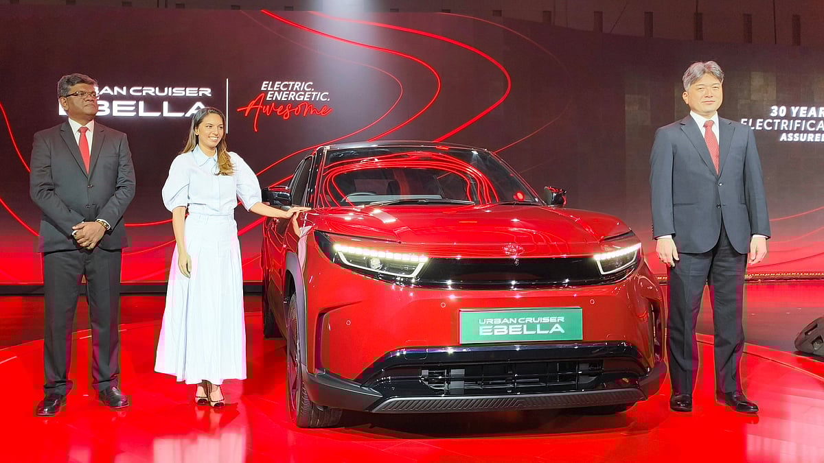 Toyota Kirloskar Motor unveils all-electric Urban Cruiser Ebella in India