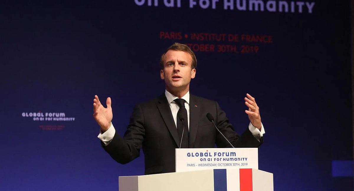 India AI Impact Summit 2026: Macron hails India’s digital public ...