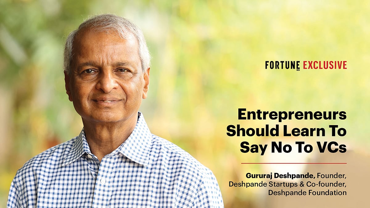 Overinvestment in technology a double-edged sword: Gururaj Deshpande