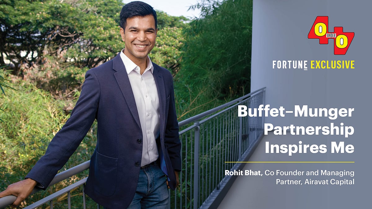 Global tech fund was a challenge: 40u40 2024 Rohit Bhat