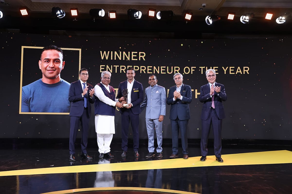 Zerodha founder Nithin Kamath named EY Entrepreneur Of The Year