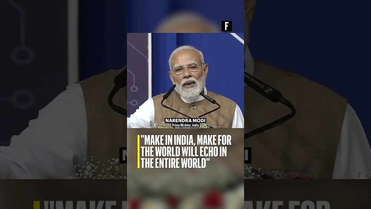 "Make in India, Make for the World will echo in the entire world: PM ...