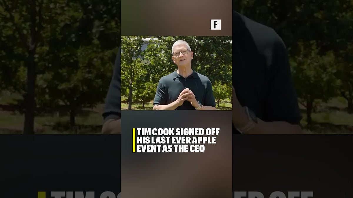 Tim Cook signed off his last ever Apple Event as the CEO - Fortune India