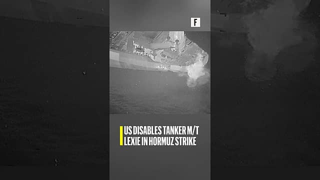 US disables tanker M/T Lexie in Hormuz strike - Fortune India