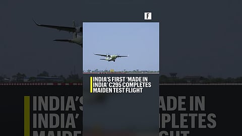 India’s First ‘Made in India’ C295 Completes Maiden Test Flight ...