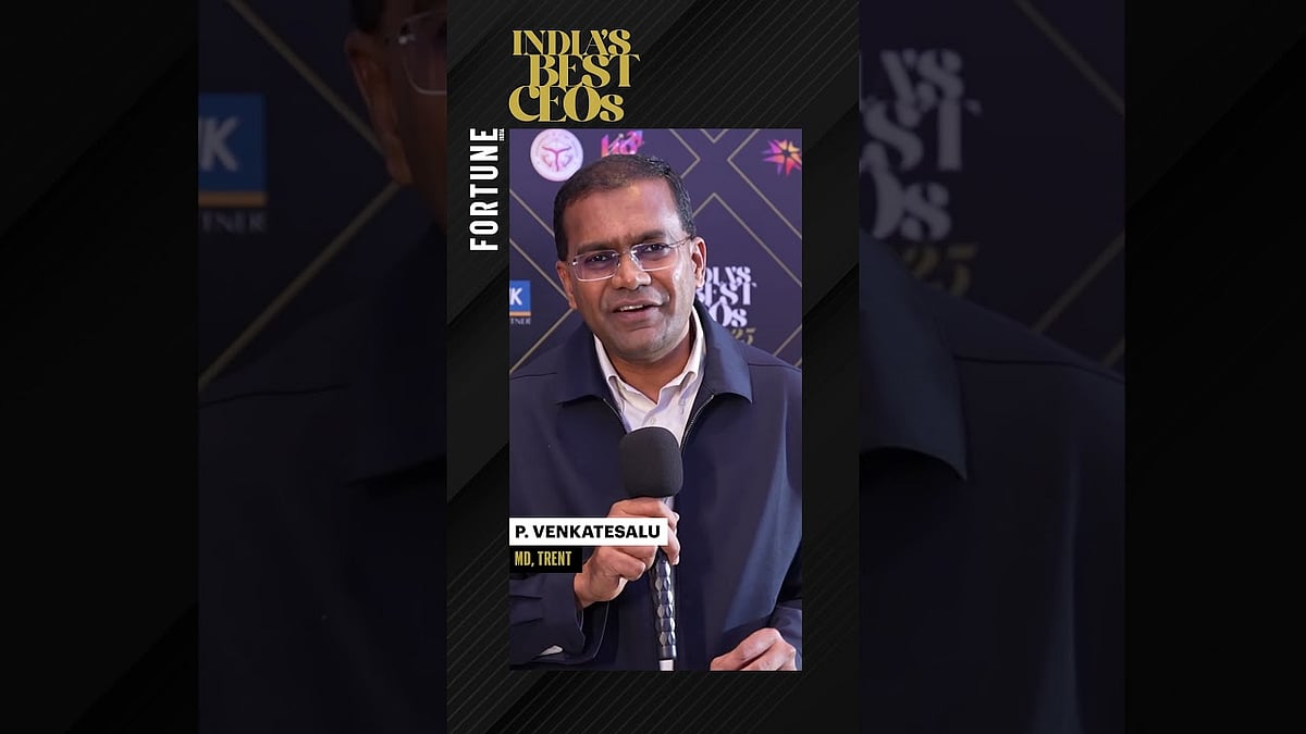 Fortune India Best CEOs 2025 | P. Venkatesalu, CEO & Executive Director ...