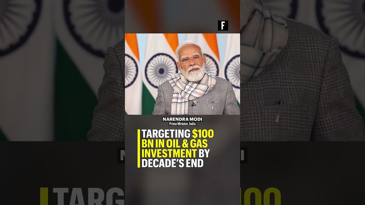Targeting $100 billion in oil & gas investment by decade’s end: PM Modi ...