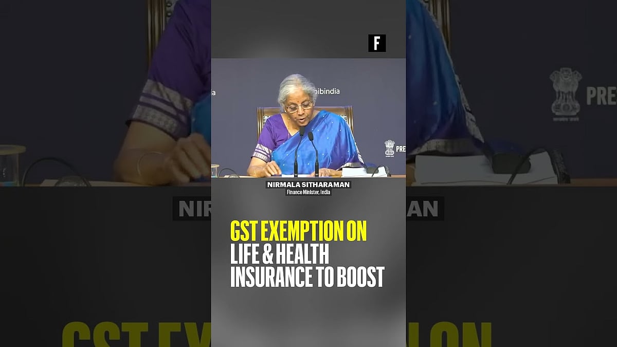 GST exemption on life & health insurance to boost coverage - Fortune India