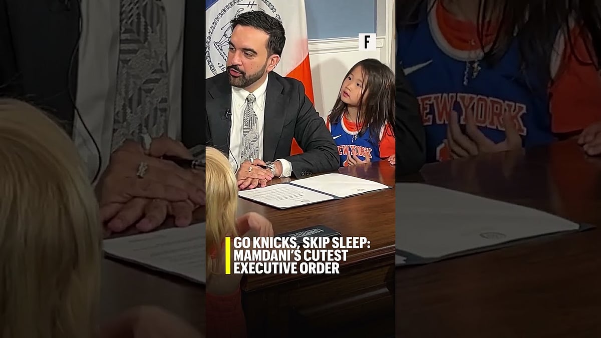 Go Knicks, Skip Sleep: Mamdani’s Cutest Executive Order - Fortune India