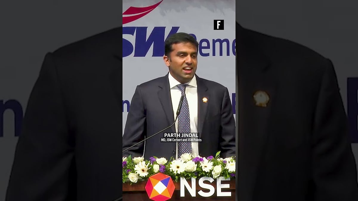 JSW Cement must aim for top two: Parth Jindal on listing day - Fortune ...