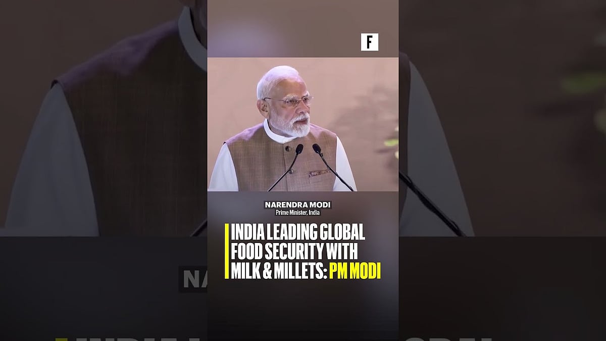 India leading global food security with milk & millets: PM Modi ...