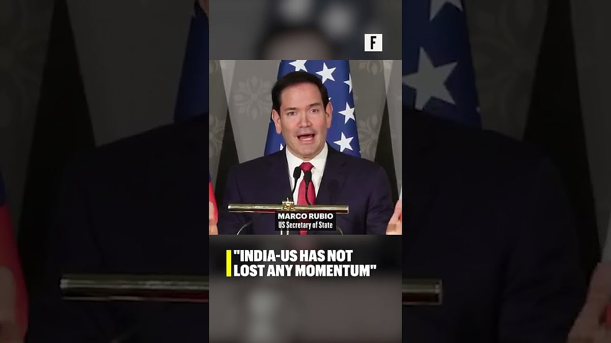 India-US has not lost any momentum: US Secy Marco Rubio - Fortune India